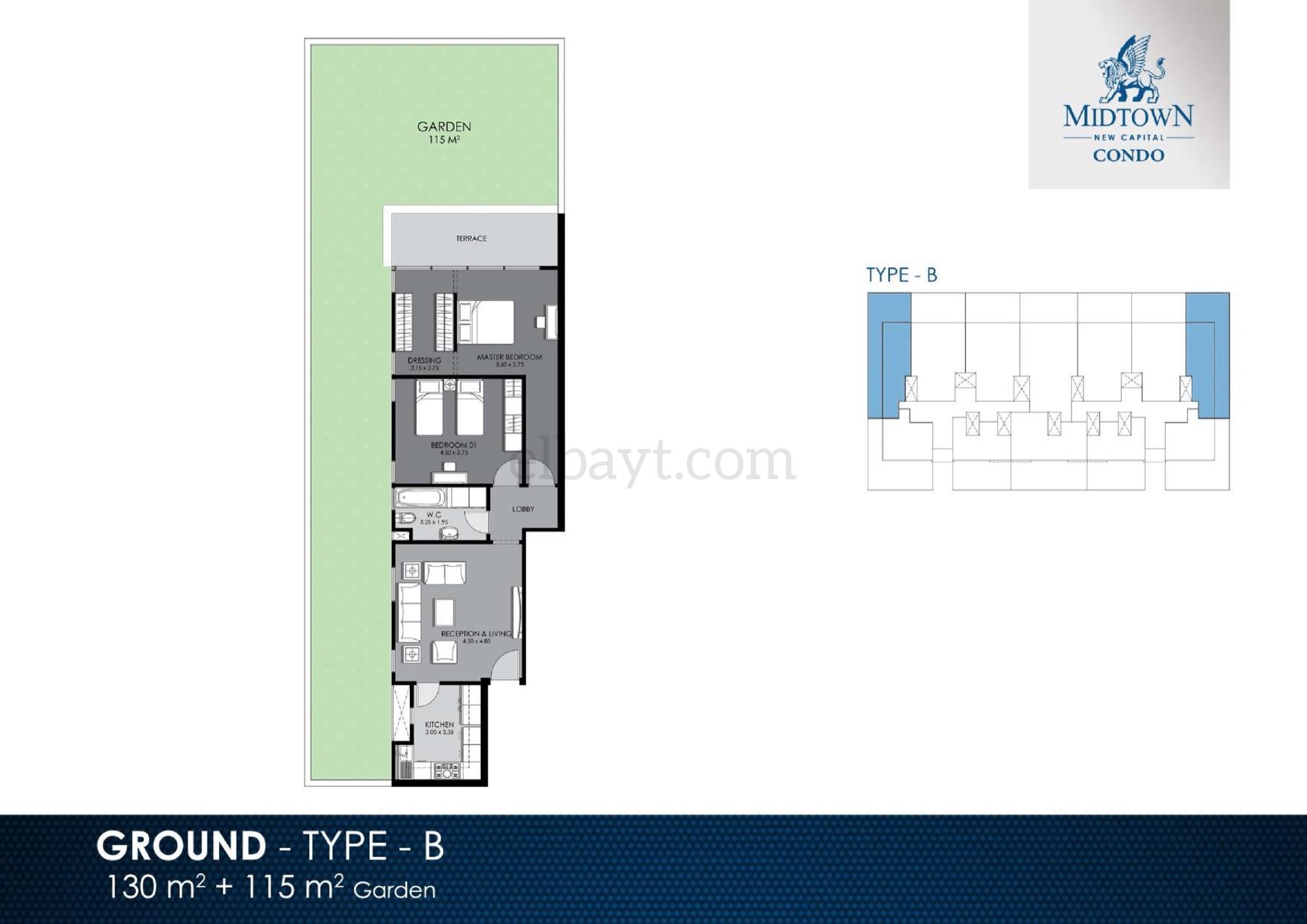 Midtown Condo master plan | Egypt Real Estate