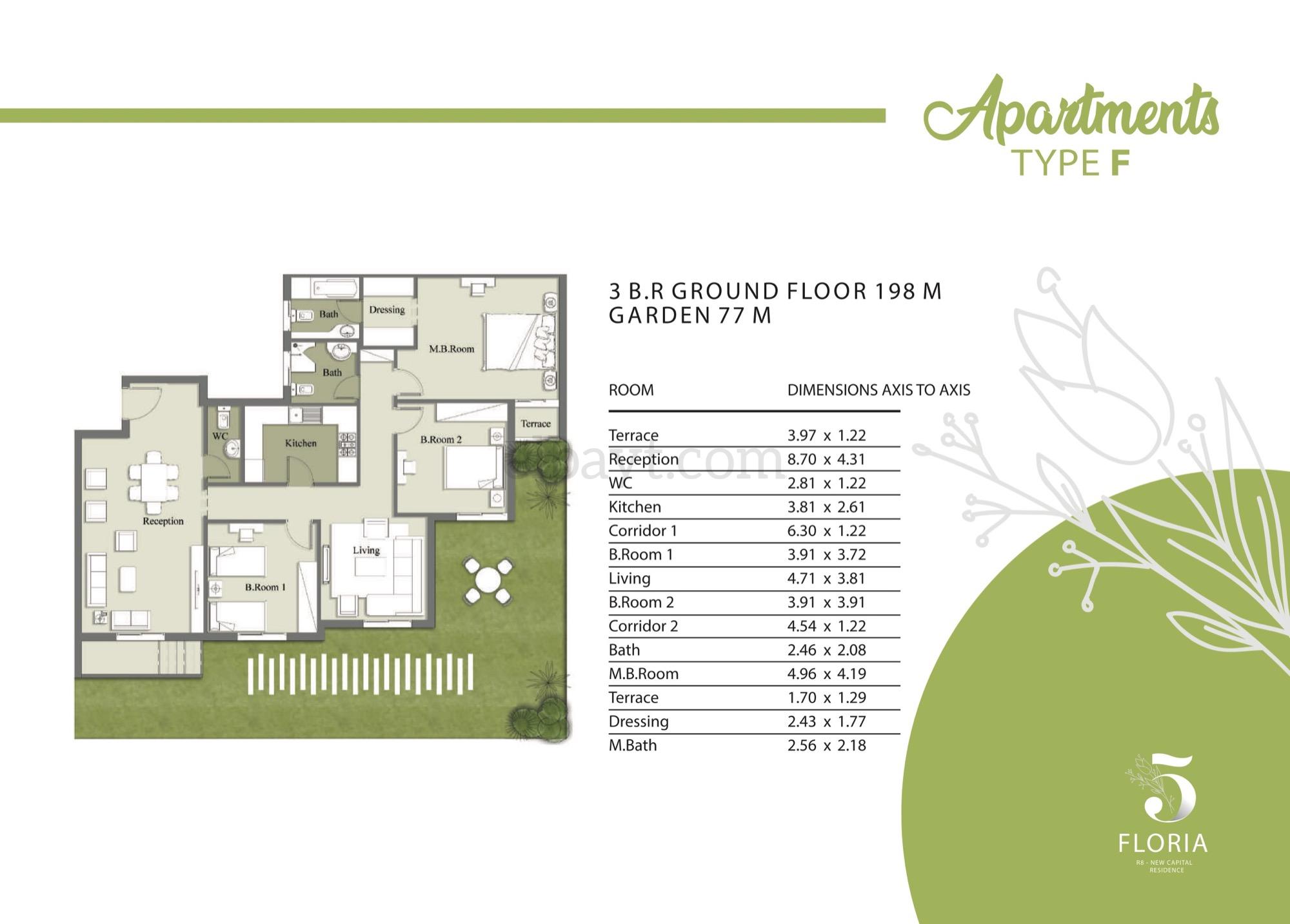 Floria 5 | Apartments in New Capital, Egypt | Four Season Group