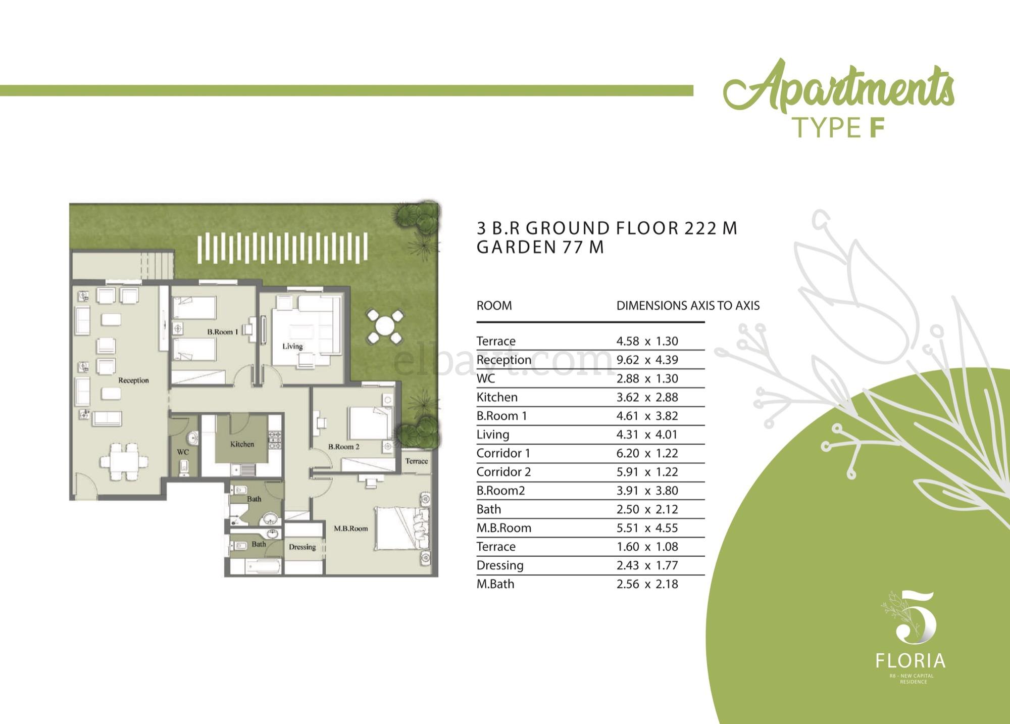 Floria 5 | Apartments in New Capital, Egypt | Four Season Group