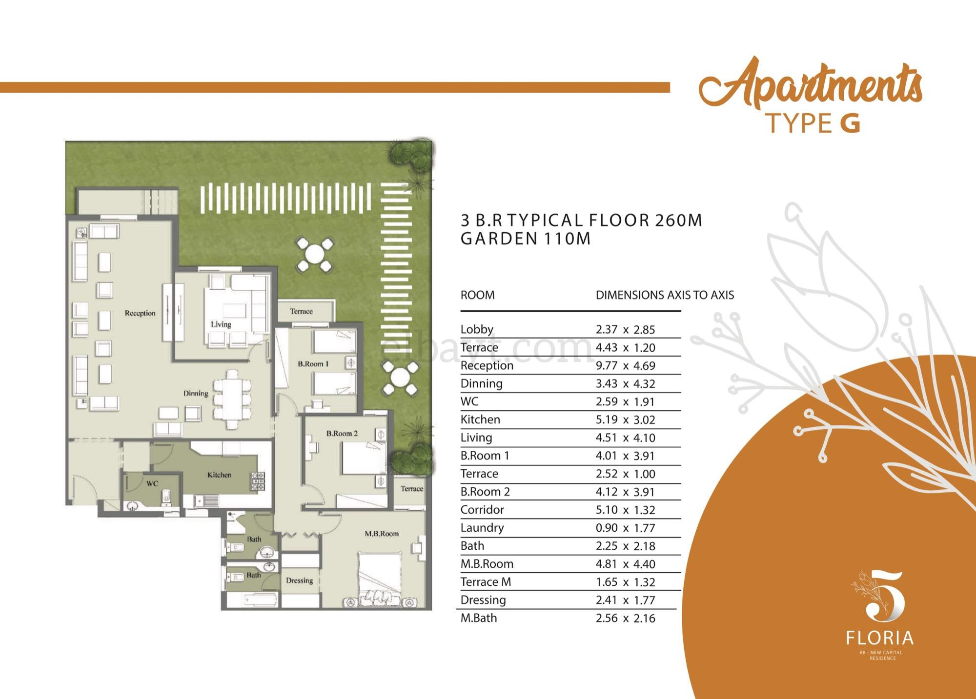 Floria 5 | Apartments in New Capital, Egypt | Four Season Group