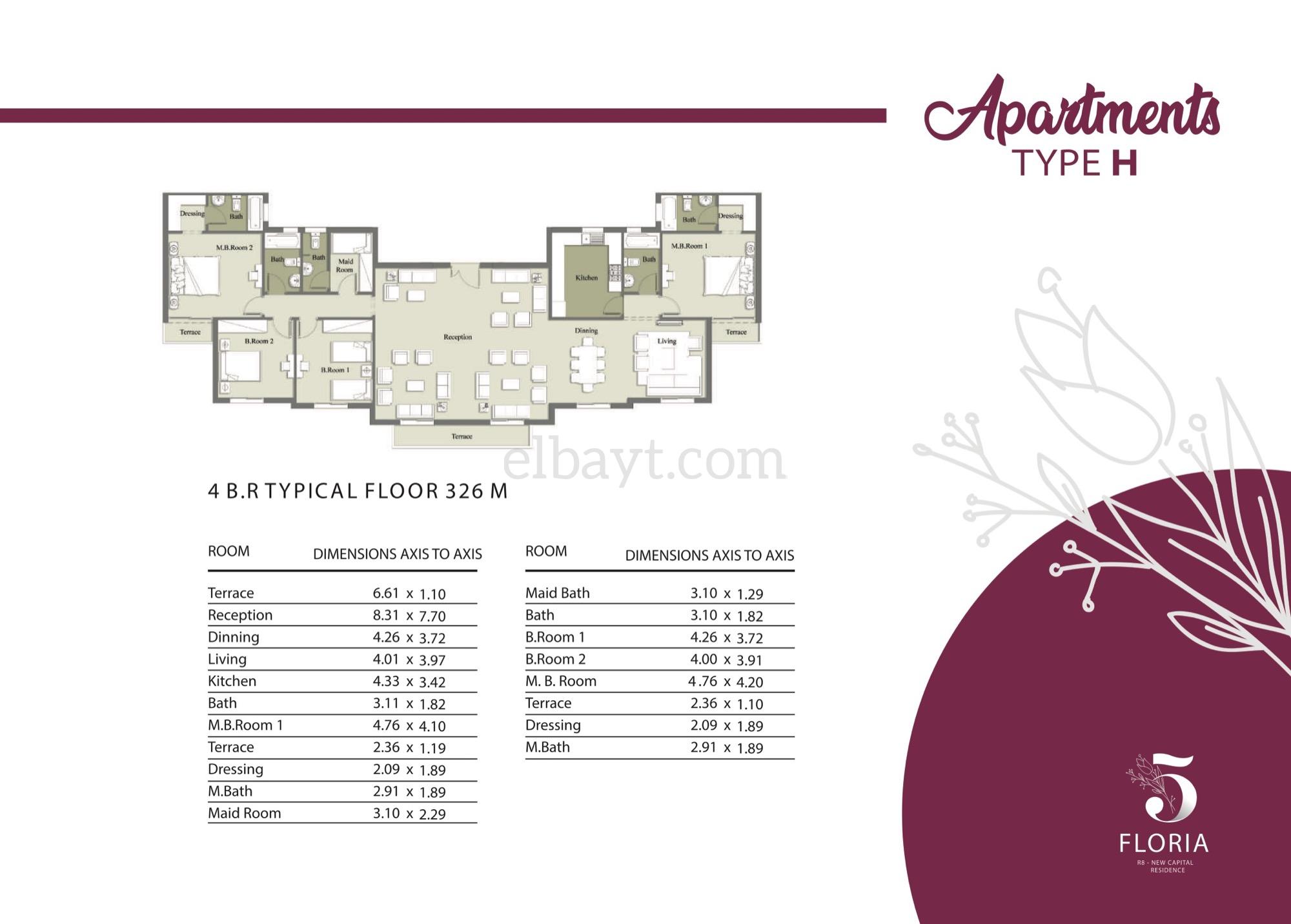 Floria 5 | Apartments in New Capital, Egypt | Four Season Group